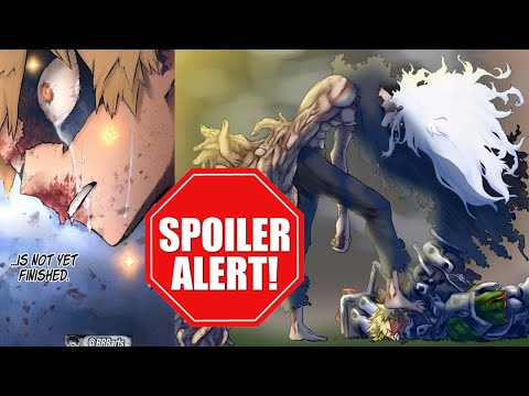 Boku no Hero Academia 362 SPOILERS ⚠️⚠️ El ADIOS de BAKUGO ???💥😱 Si ...