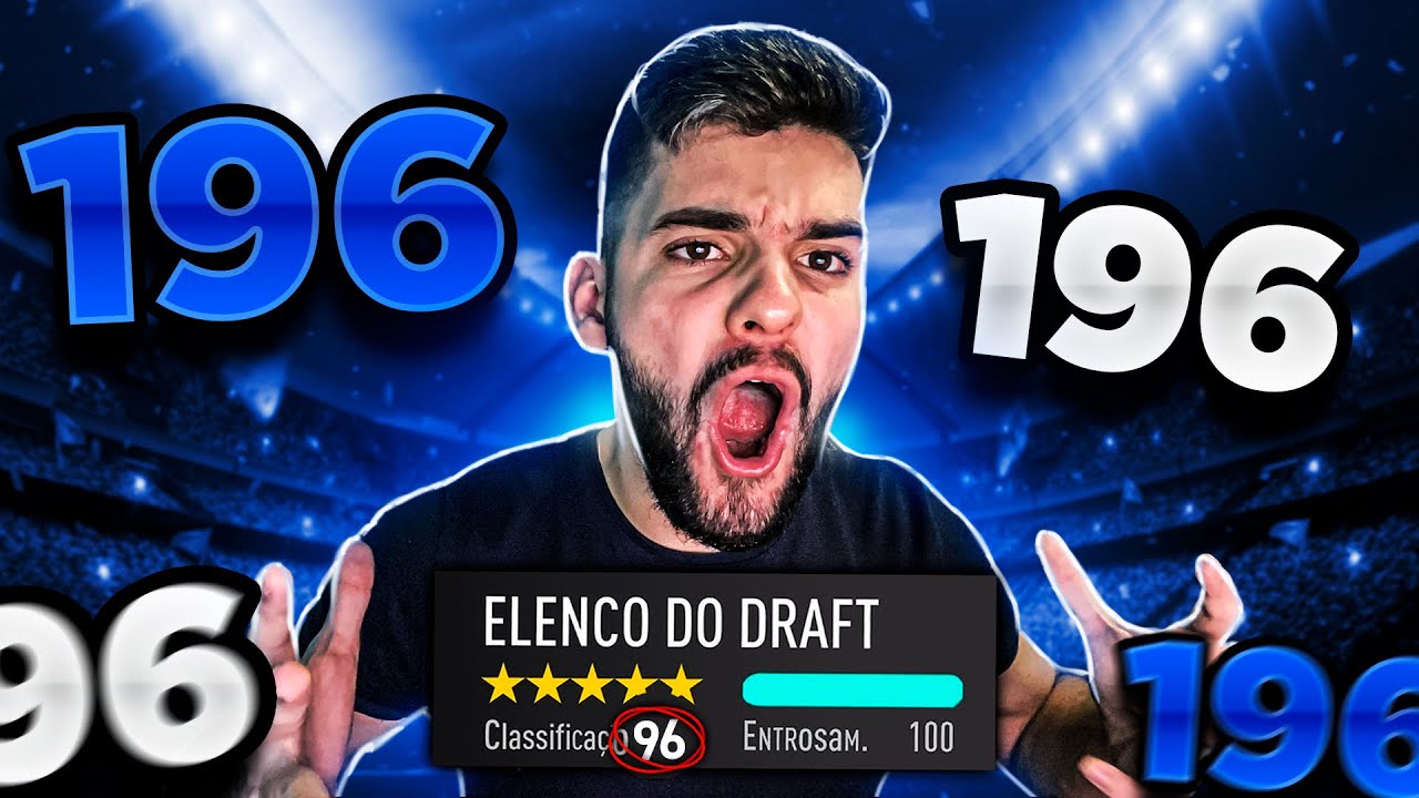 196 FUT DRAFT!! A MELHOR SEQUÊNCIA DA HISTÓRIA DO FIFA 20!! RECORDE ...