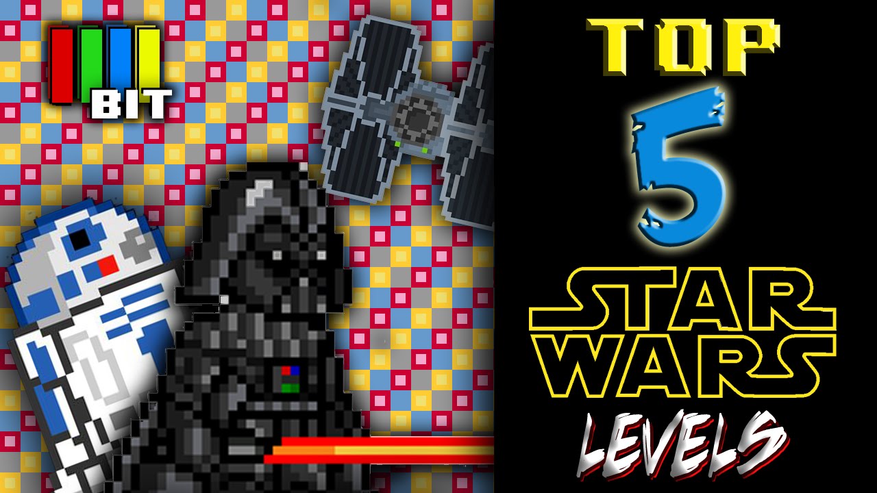 Mario Maker Star Wars Levels Top 5 (2016) TetraBitGaming - YouTube