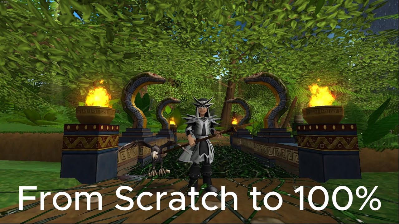 Wizard 101 From Scratch Death, Into the Swamp - YouTube