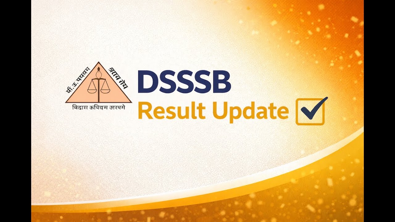 DSSSB Result Update #dsssbnotice #dsssbpgt #dsssbnotice #dsssb_news # ...