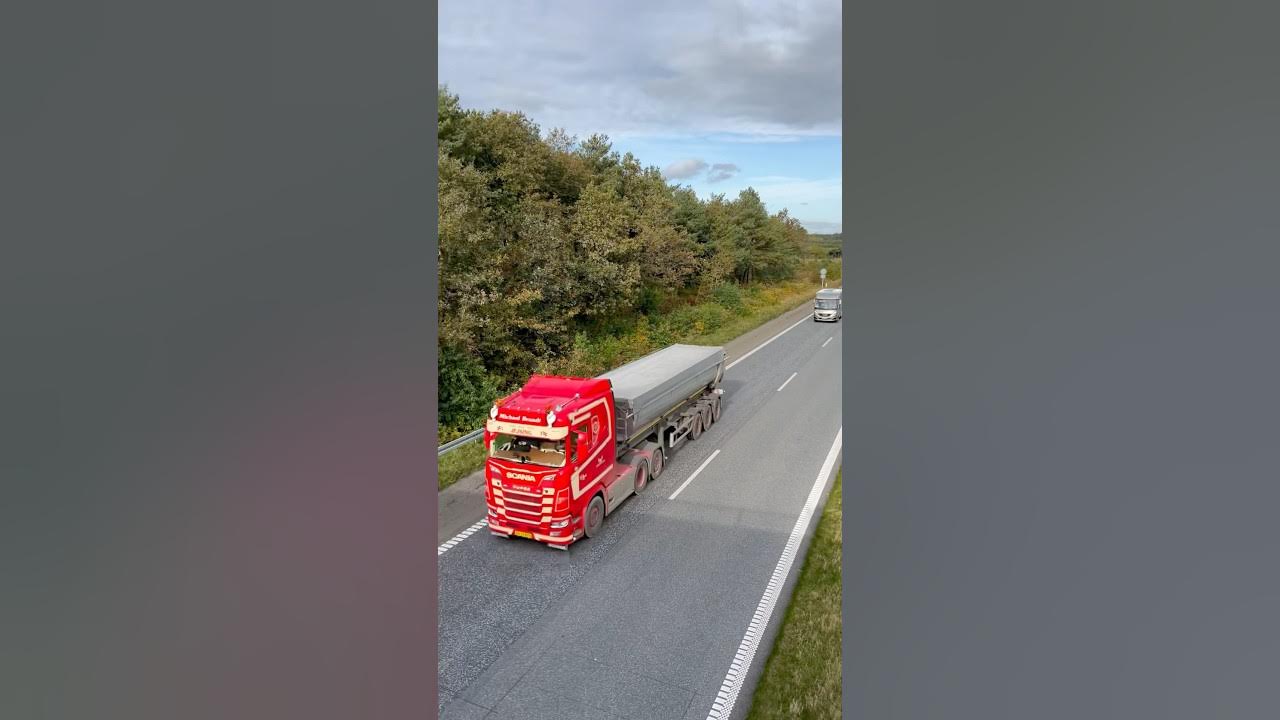 Michael Brandt, Scania Next Generation V8, Truckspotting - YouTube