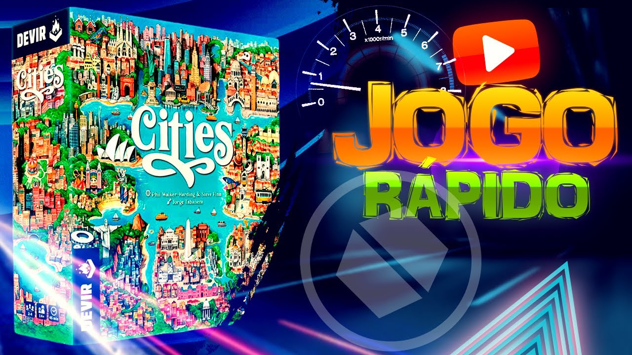CITIES em minutos | Regras + Review | Lançamento Devir - YouTube