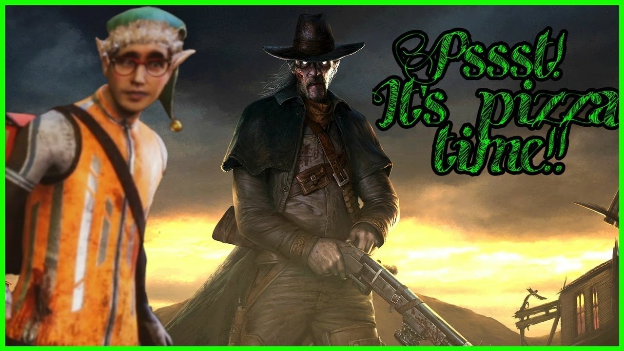 Dead by Daylight - Elf Dwight The Pizza Man vs. Gunslinger - YouTube