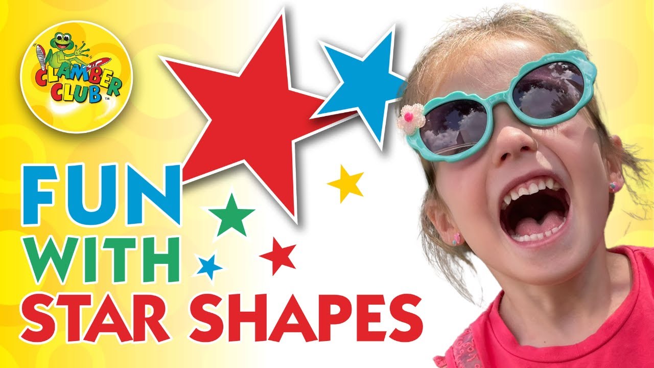 ACTIVE preschool LEARNING! Star shapes theme. Action songs and ...