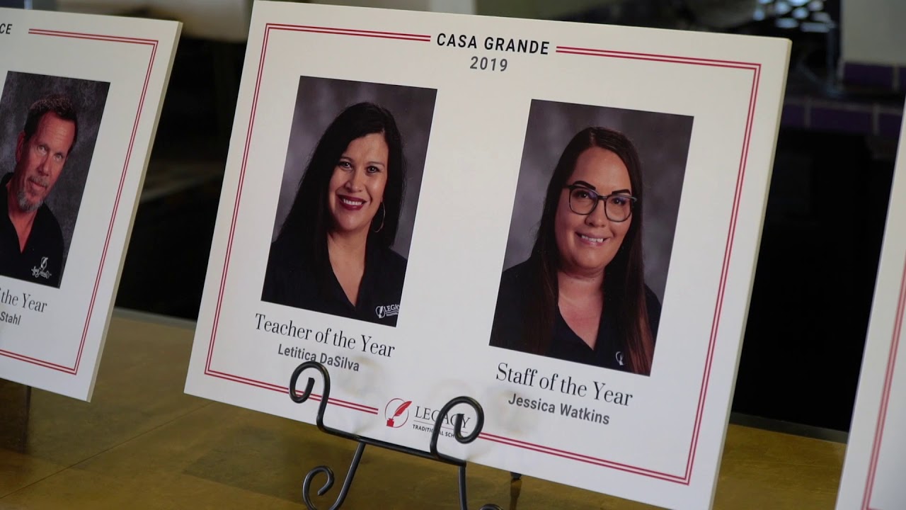 Legacy Traditional Schools Teacher of the Year Awards - YouTube