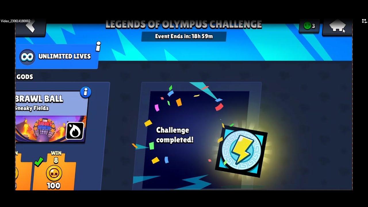 Legends of Olympus Challenge - YouTube