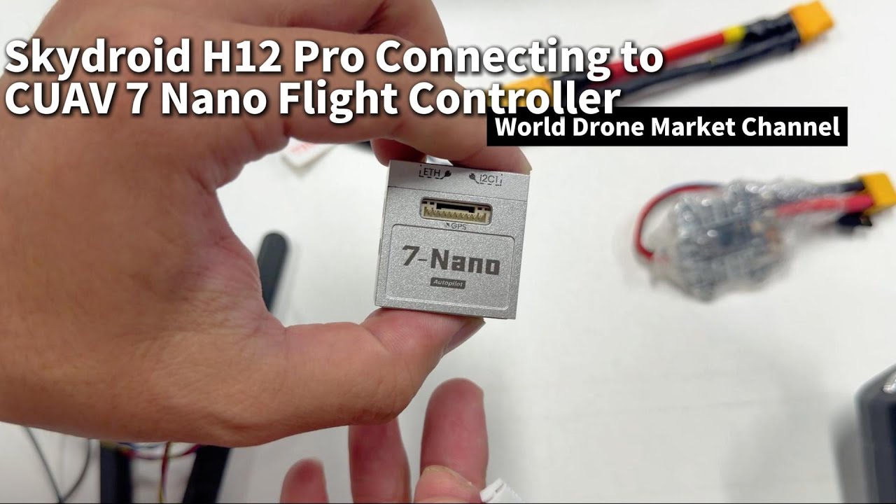 Skydroid H12 Pro Connecting to CUAV 7 Nano Flight Controller #wiring # ...