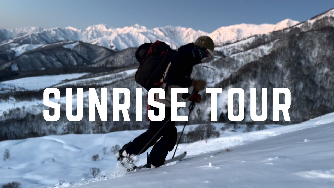 Hakuba-Norikura Sunrise splitboarding date! - YouTube
