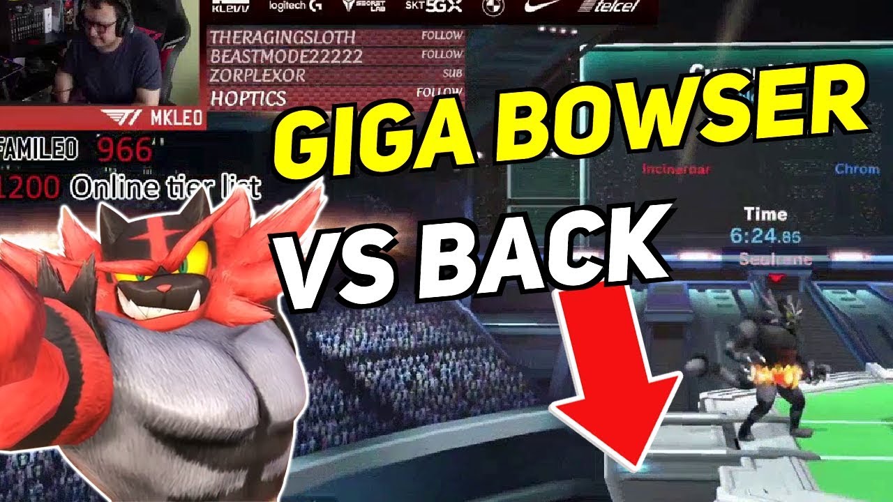 Daily SSB Ultimate Highlights: GIGA BOWSER VS BACK AIR - YouTube