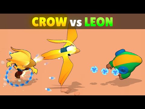 CROW vs LEON | 21 Tests | Best LEGENDARY in Brawl Stars!
