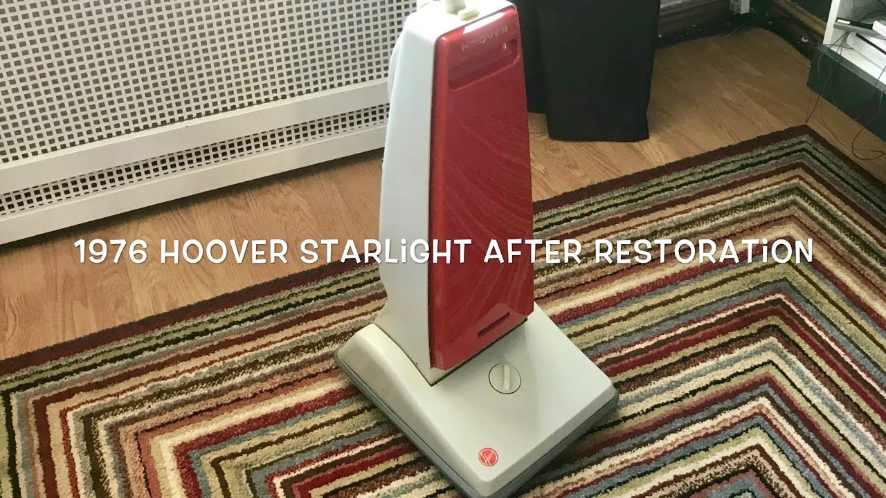 1976 Hoover Starlight After Restoration Closer Look and Features - YouTube
