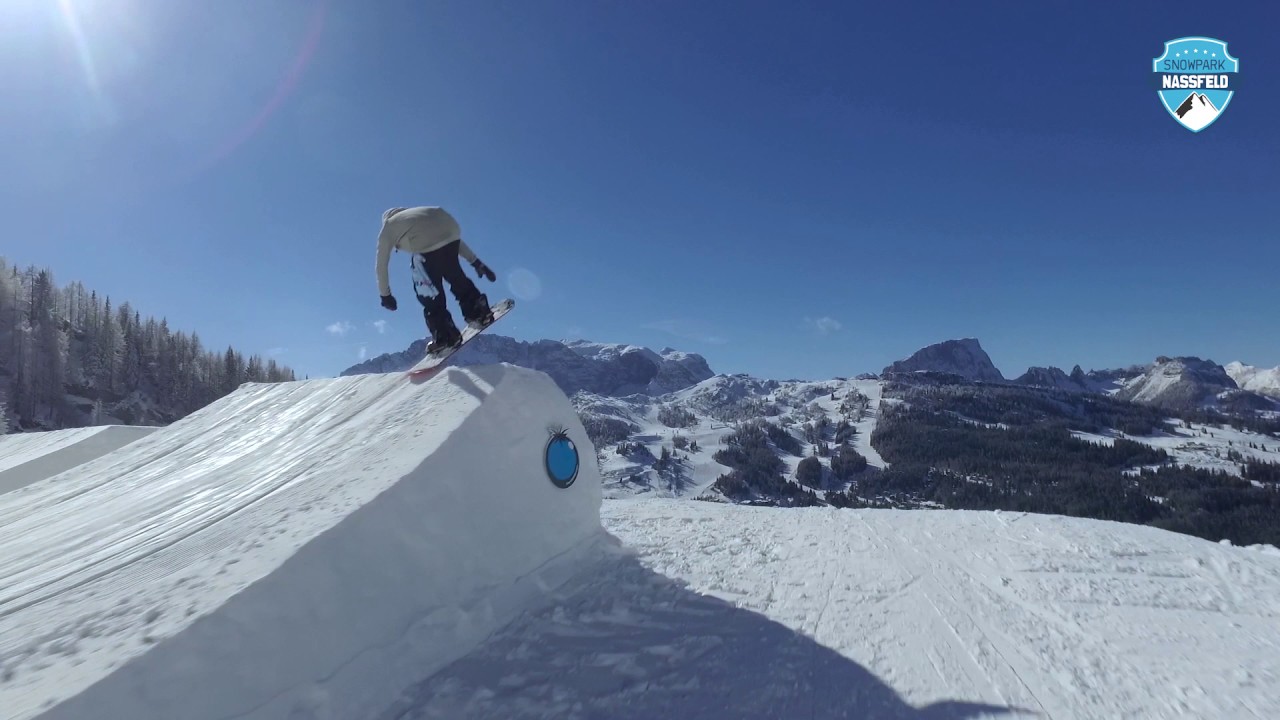 Snowpark Nassfeld 2017 - Follow Cam - YouTube