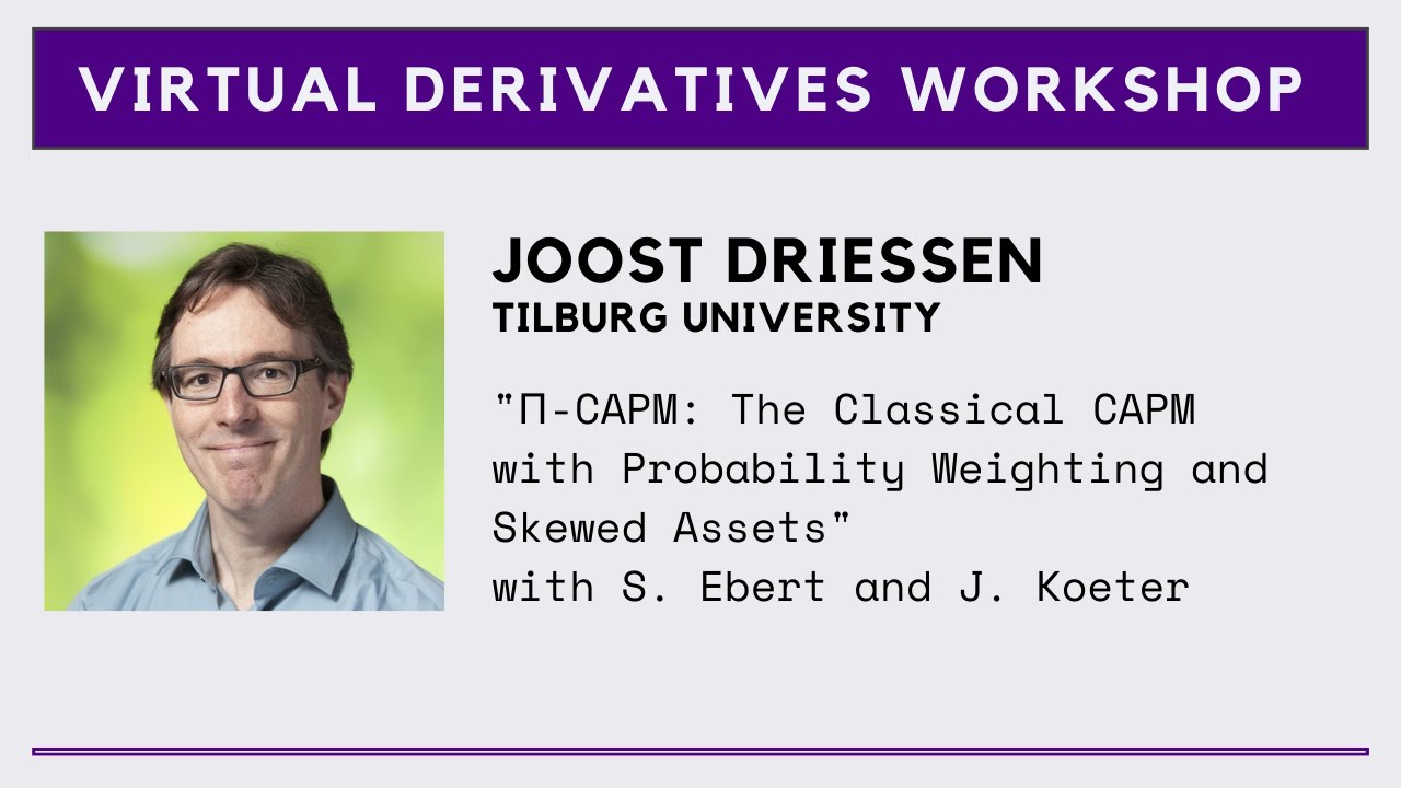 Joost Driessen -- Π-CAPM - YouTube