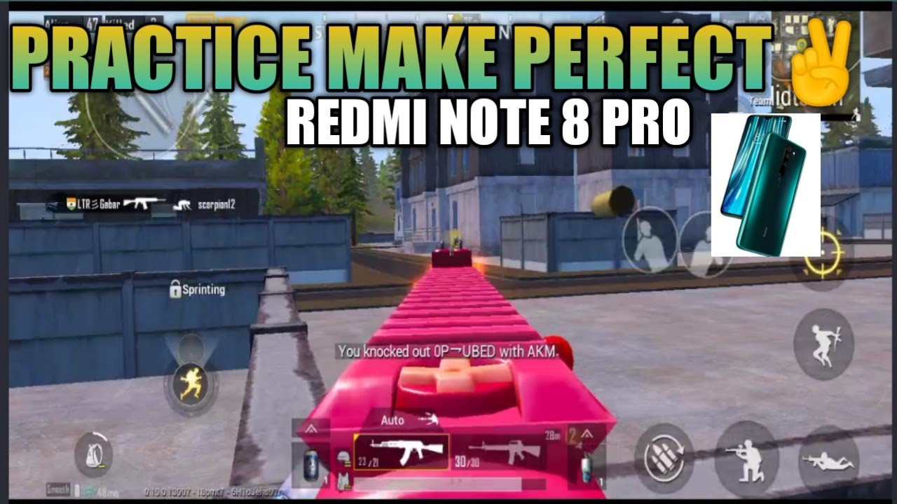 PRACTICE MAKE PERFECT - REDMI NOTE 8 PRO - SMOOTH + EXTREME 60 FPS ...