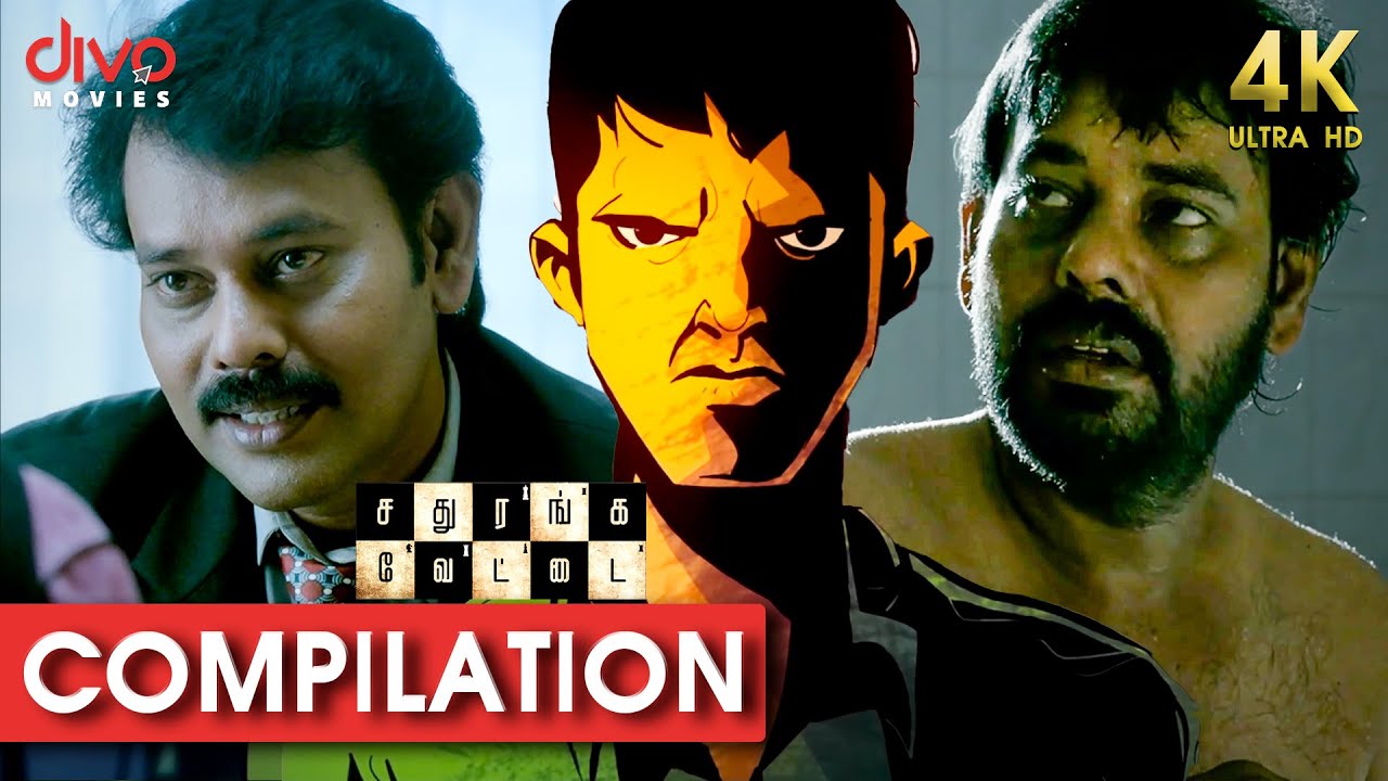 Money is Always Ultimate🔥| Sathuranga Vettai Movie Compilation | Natraj ...