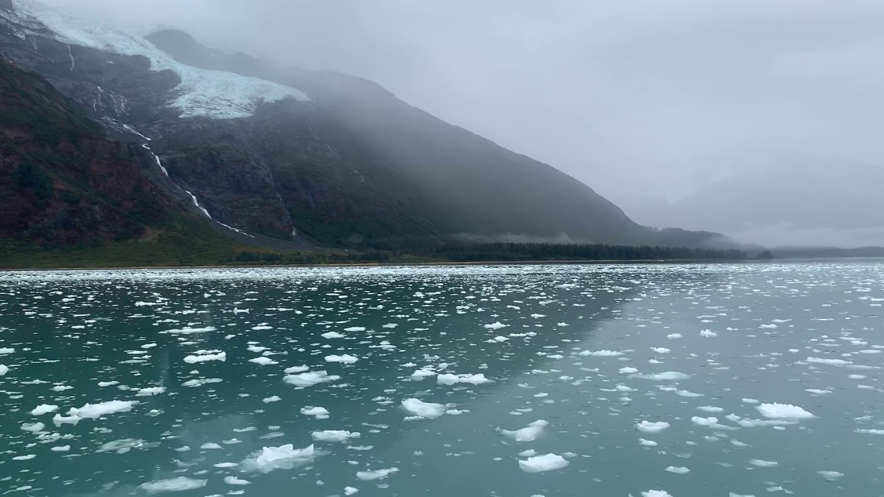 Ice melting from Glaciers in Alaska - YouTube