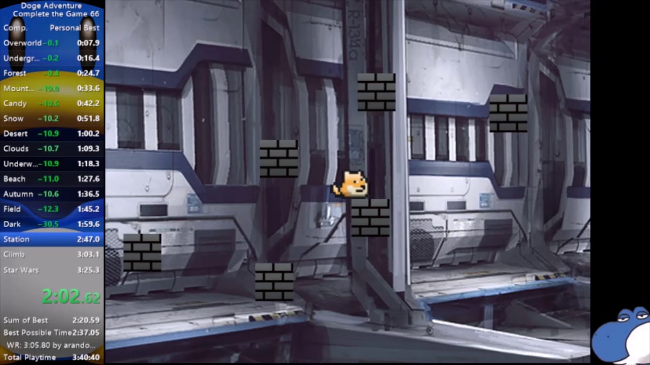 Doge Adventure - Complete the Game 2:42.067 - YouTube