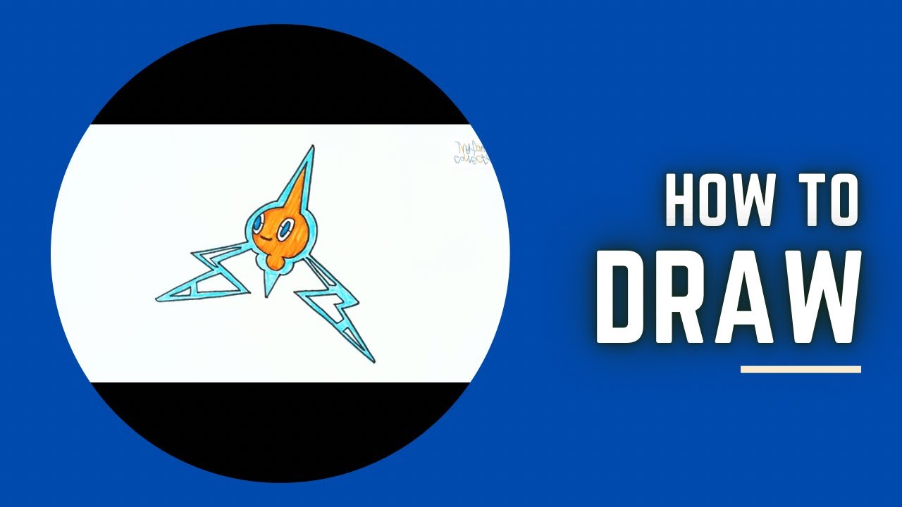 How to draw Rotom Pokémon - YouTube