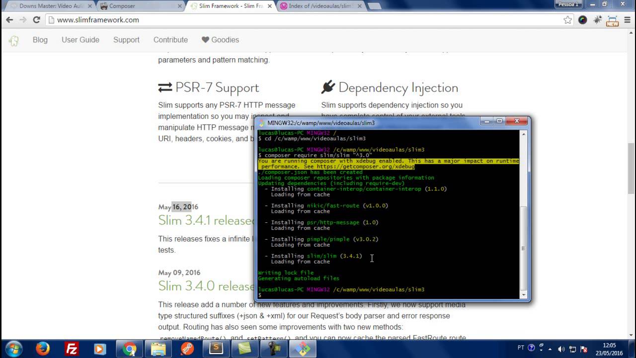 Primeiros passos com Slim Framework - Parte 1 - YouTube