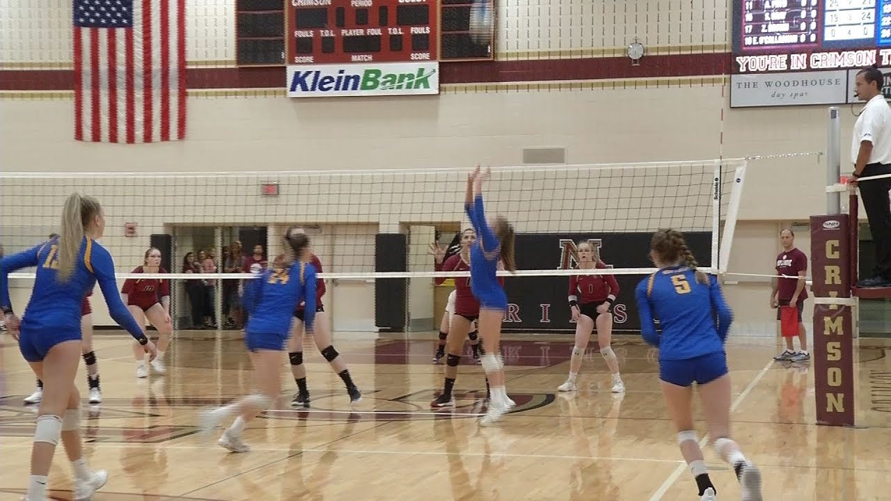Wayzata Volleyball Rallies to Beat Maple Grove - YouTube