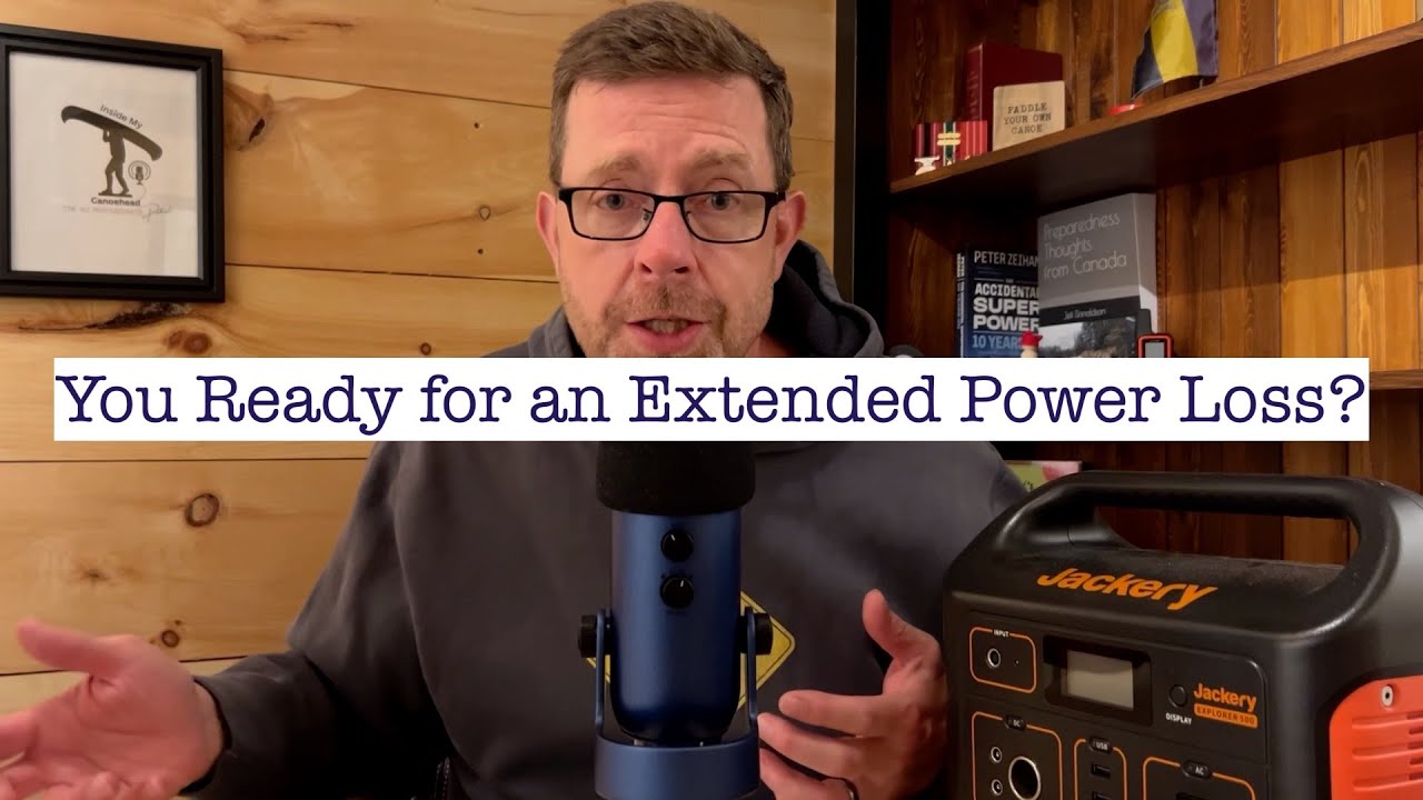 Extended Power Outage - Self Reliance vs Self Sufficiency - YouTube