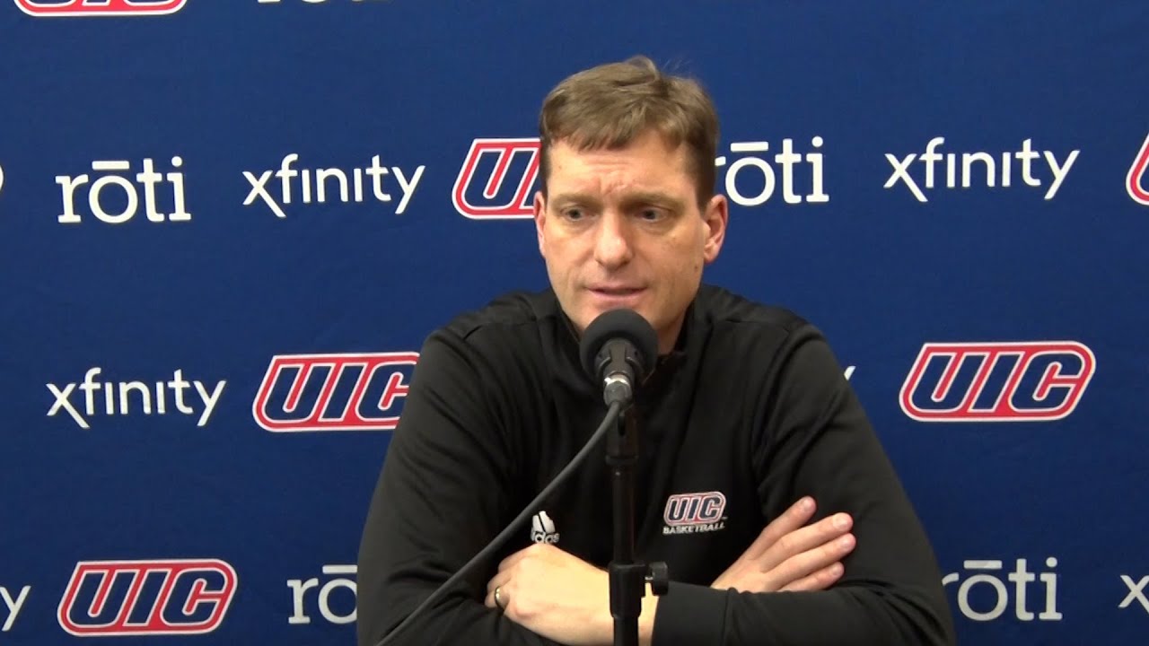 UIC Men's Basketball Postgame Press Conference 1/21/23 (Tre Anderson ...