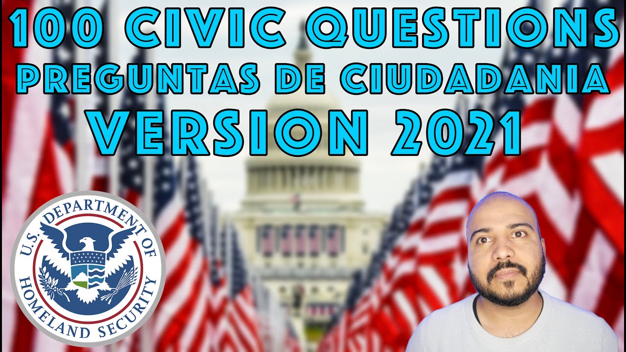 CITIZENSHIP TEST | EXAMEN DE CIUDADANIA 2021 🇺🇸 100 preguntas| Version ...