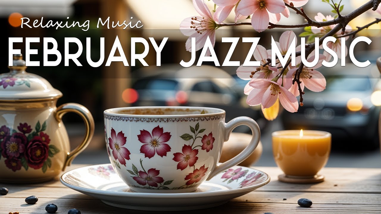 February Jazz Music 💕 Positive jazz Music and February Bossa Nova for ...
