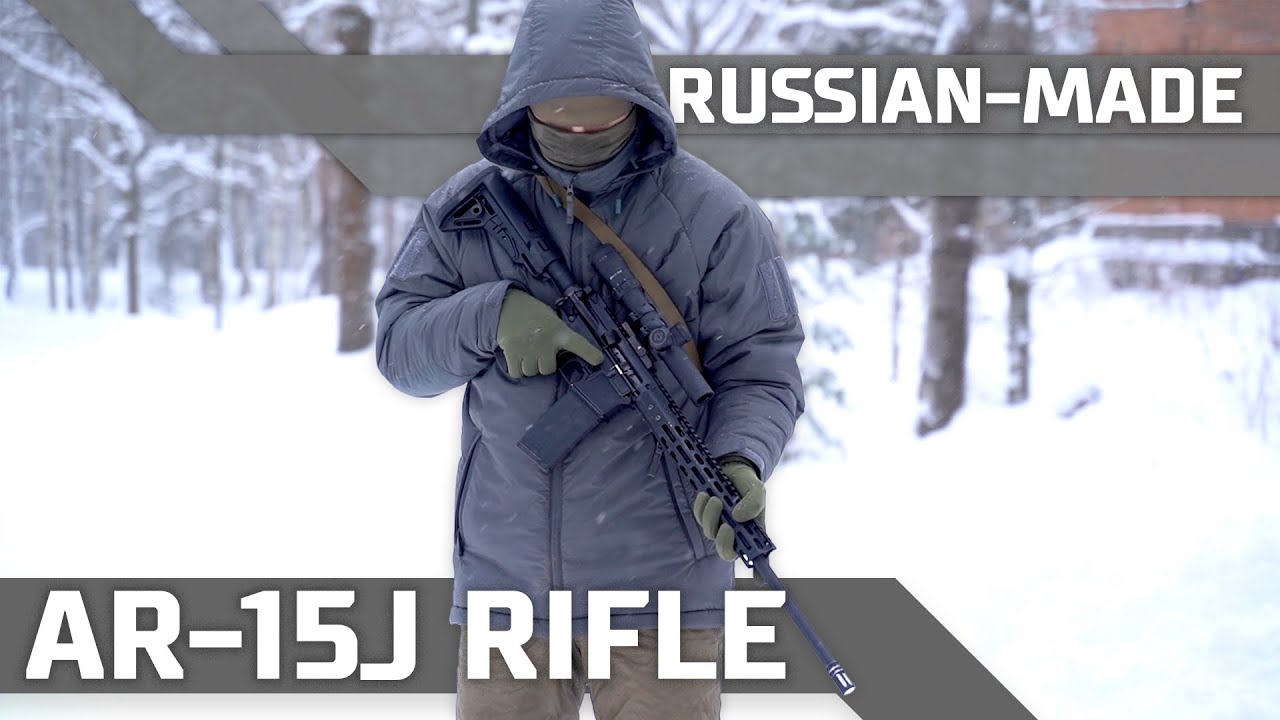 Russian-made AR-15J rifle - YouTube