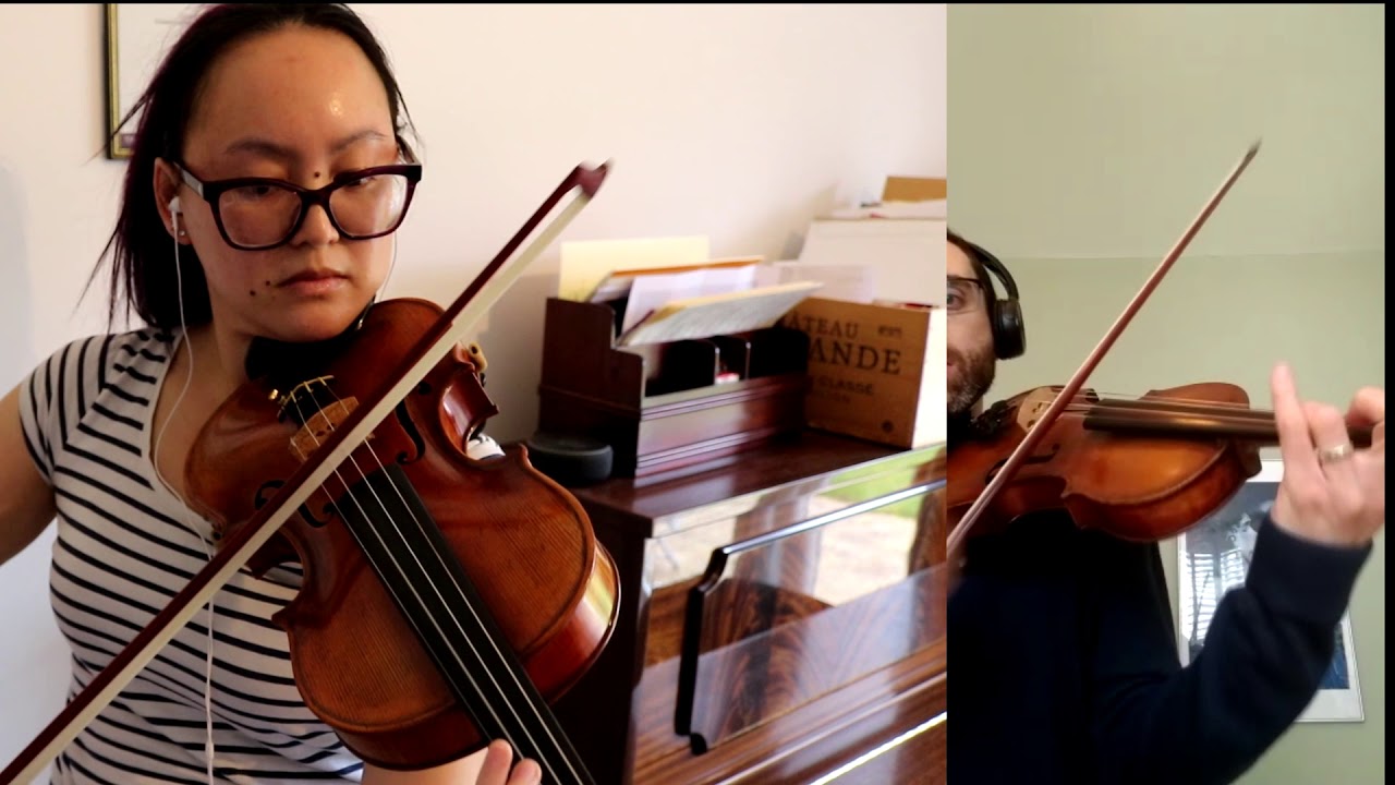 Bach Violin Concerto for 2 Violins - Largo - YouTube