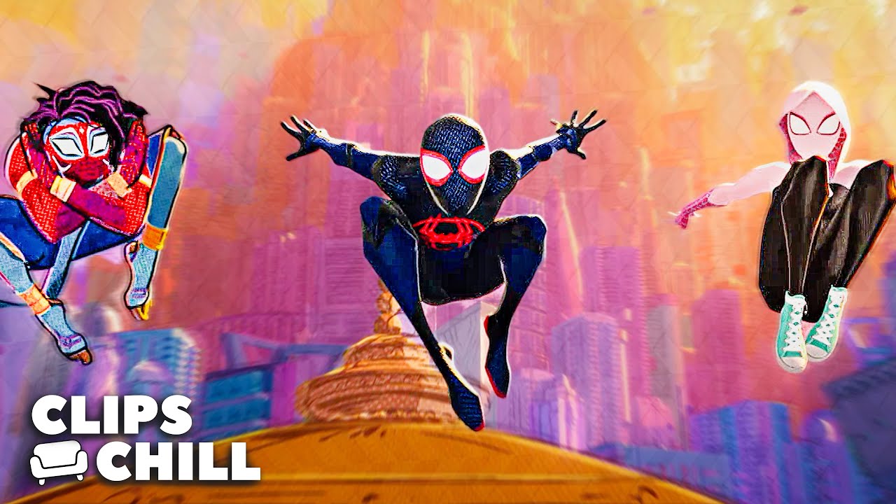 The Spider-Crew vs. The Spot in Mumbattan | Spider-Man: Across the ...