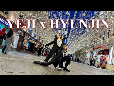 [ONE TAKE IN PUBLIC] YEJI X HYUNJIN - River + Play With Fire | Dance Cover by MAD RED