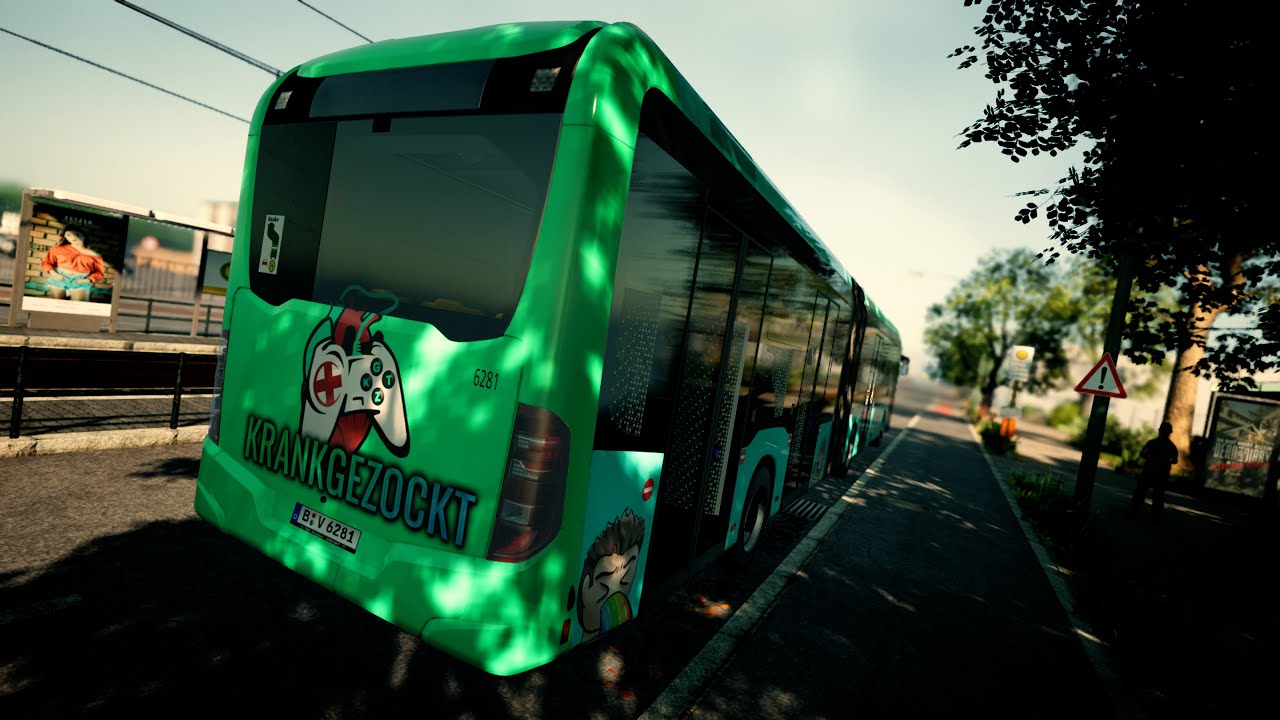 🚌 Neue Linie M90 🚍 im neuen eCitaro 18M 4 TÜRIG • KrankGezockt Repaint ...