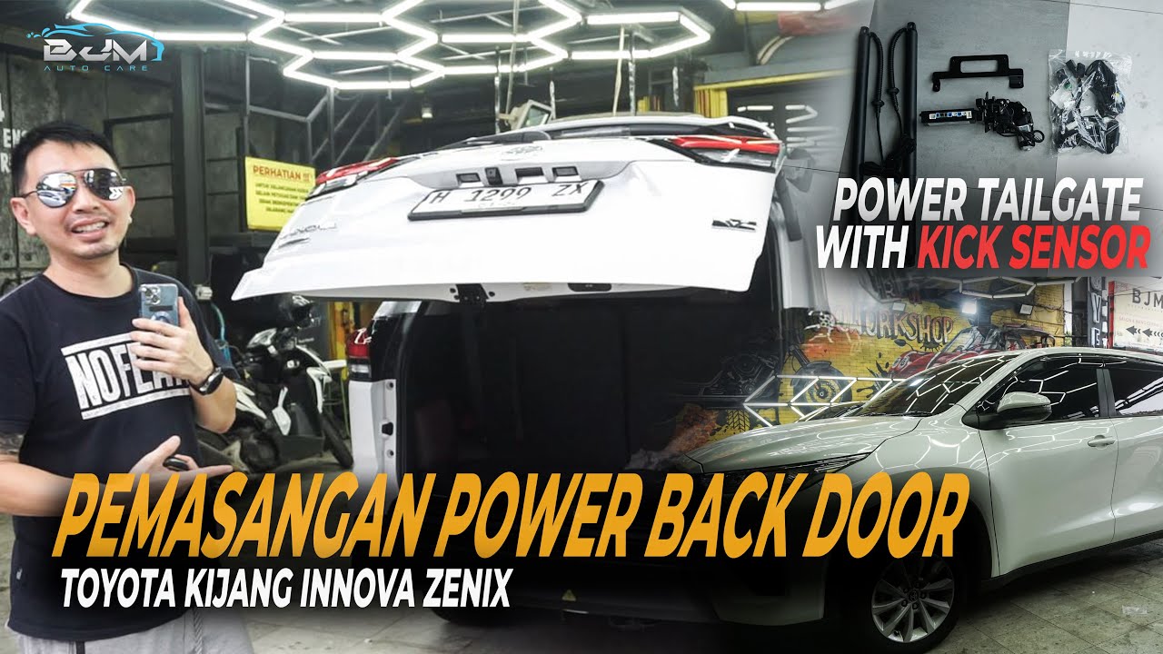 PEMASANGAN POWER BACKDOOR ZENIX - YouTube