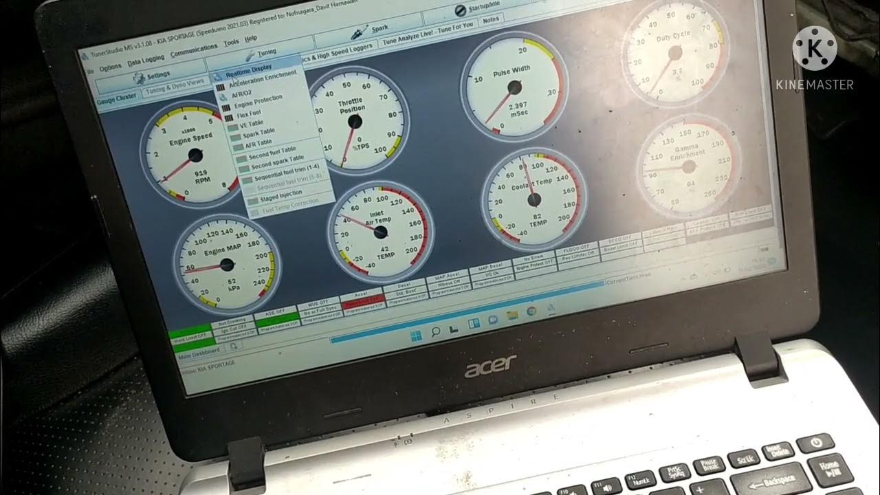 Kia sportage Matic Ecu standalone By Dex Aircraft - YouTube