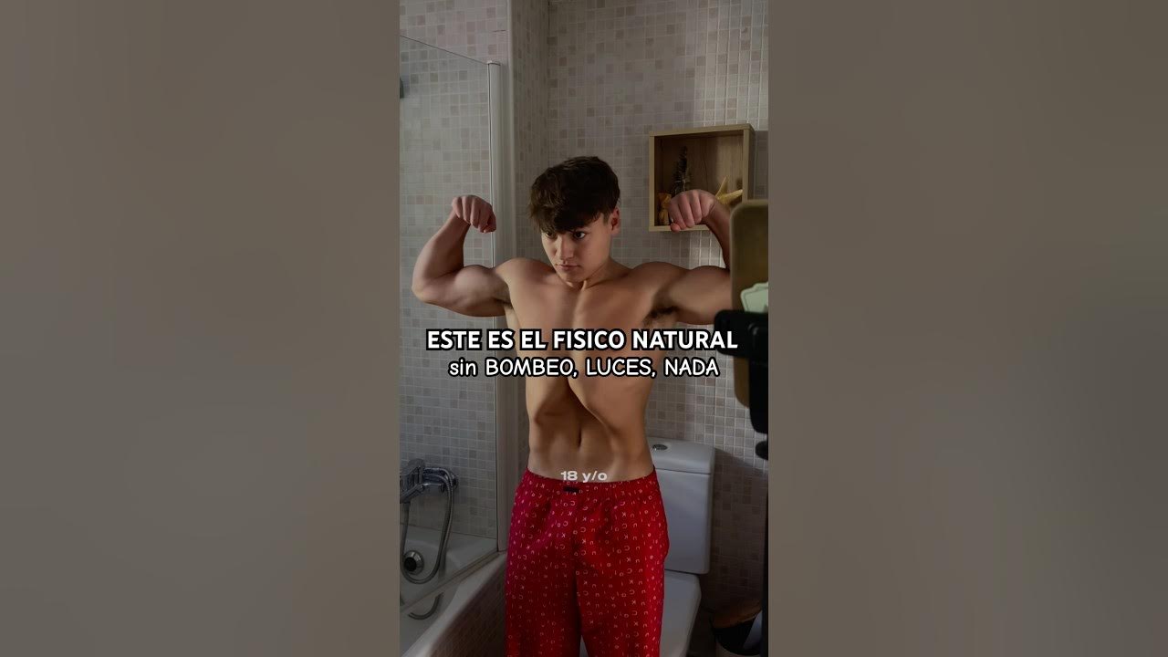 FLIPA con ESTE FISICO NATURAL de 18 años #posing #gym #aesthetic #salud #cuerpo #definido - YouTube