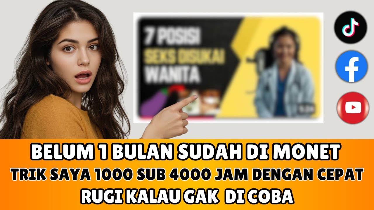 KONTEN RAHASIA TRIK CEPAT MONETISASI YOUTUBE 2025‼️ Cara Cepat Dapat ...