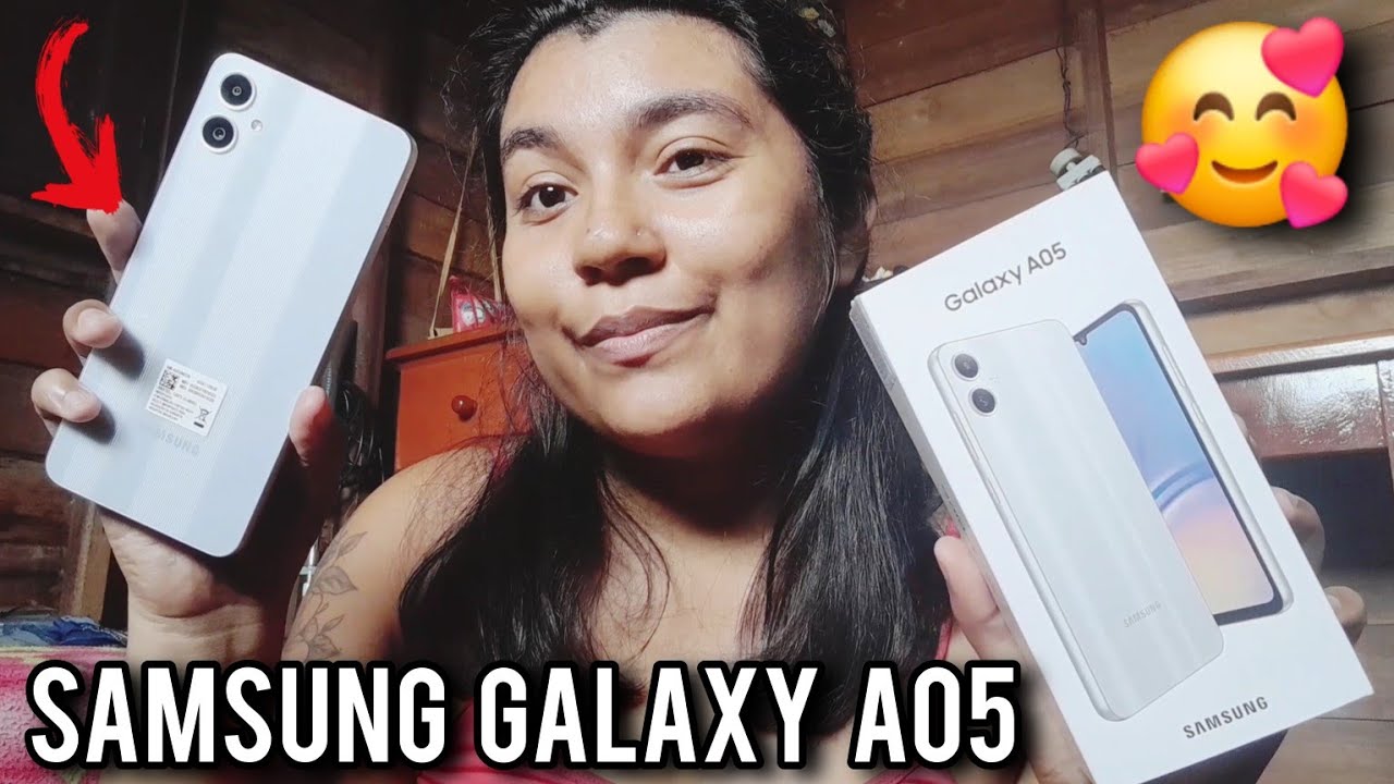 MINHA IRMÃ GANHOU UM NOVO CELULAR 📱- SAMSUNG GALAXY A05 - YouTube