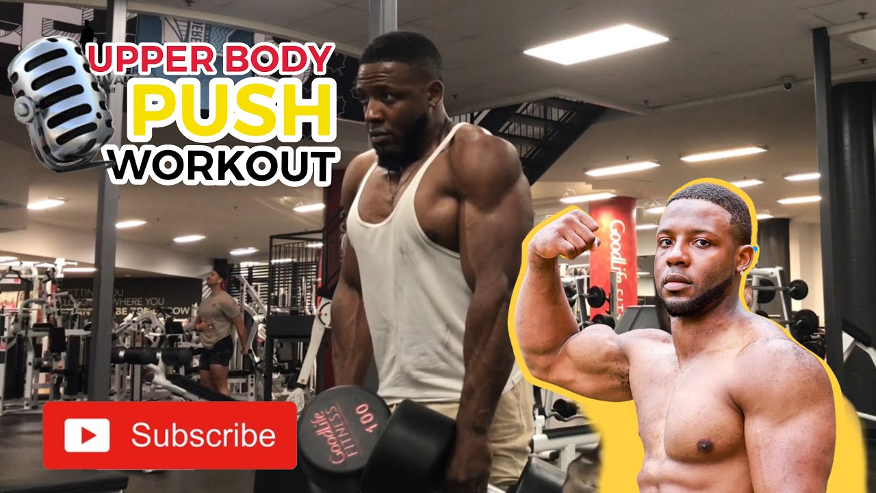 Power Up Your Bench Press: Upper Body Push Workout for Explosive ...