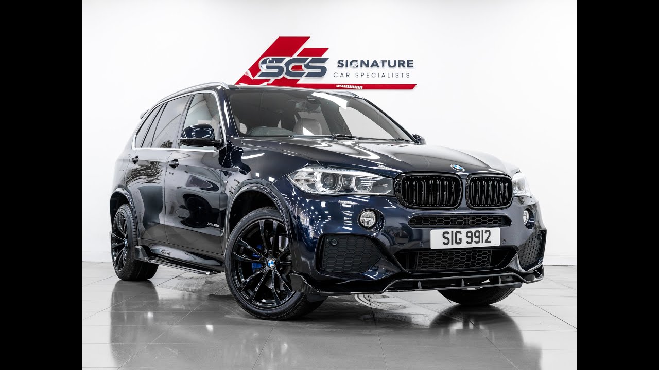 2015-65 BMW X5 40D M Sport xDrive Auto 313PS - YouTube