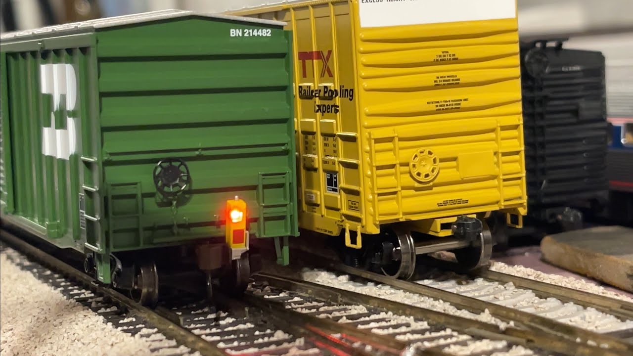 Ho Scale Bachmann Burlington Northern Flashing End of Train Device ...