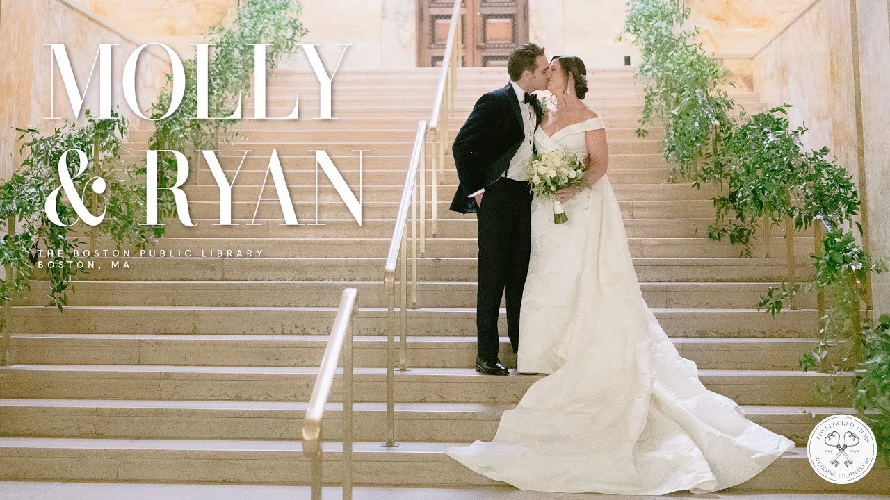 Molly and Ryan - A Breathtaking Boston Public Library Wedding in Boston ...