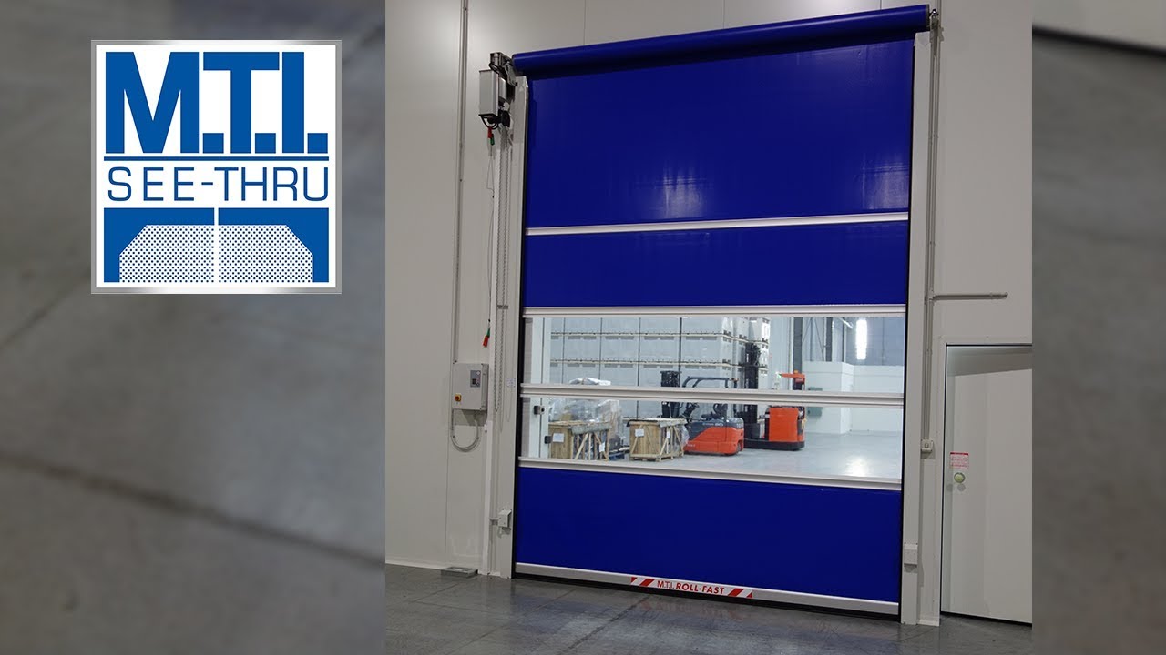 Industry Update: MTI Qualos - SI-163 VSD Roll Fast Door - YouTube