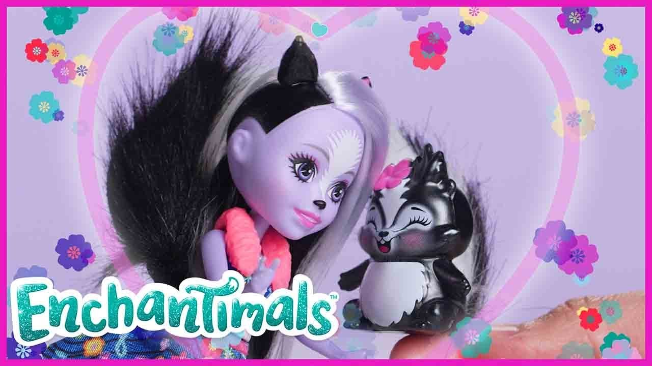 Enchantimals 💜Sage Skunk Music School 💜Music Video 💜Videos for Kids ...