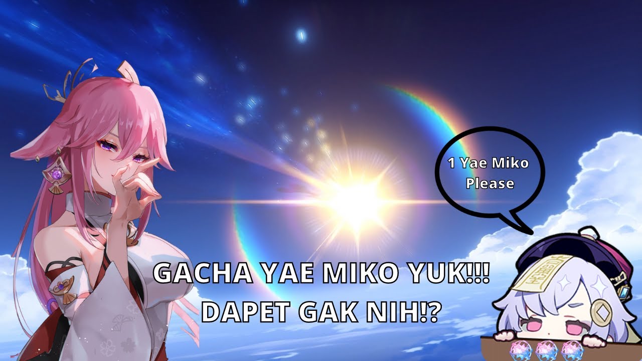 GACHA YAE YUK!!! DAPET GAK YA!??? - Genshin Impact Indonesia - YouTube
