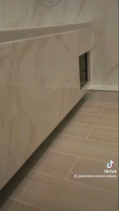 Экран ванны с нишей для ног. Экран ванны своими руками. - YouTube