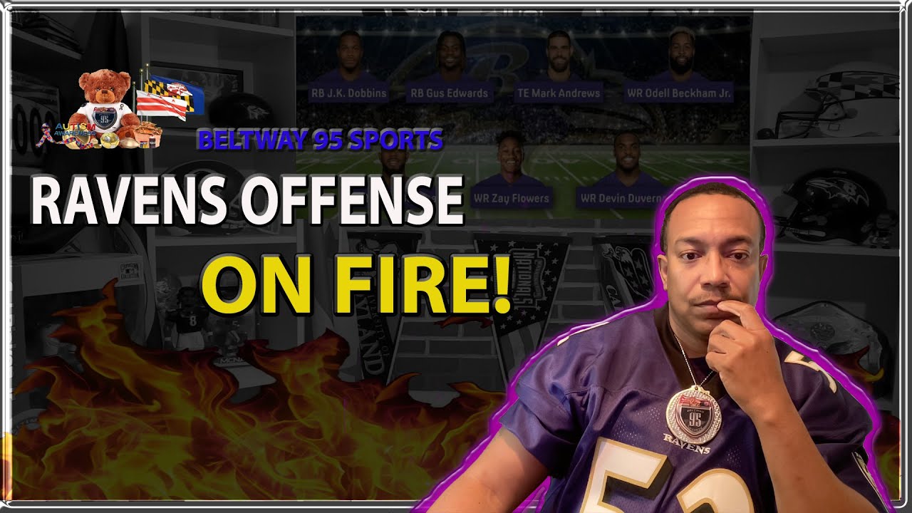 Will The Ravens Offense Set The NFL On Fire! Podcast - YouTube