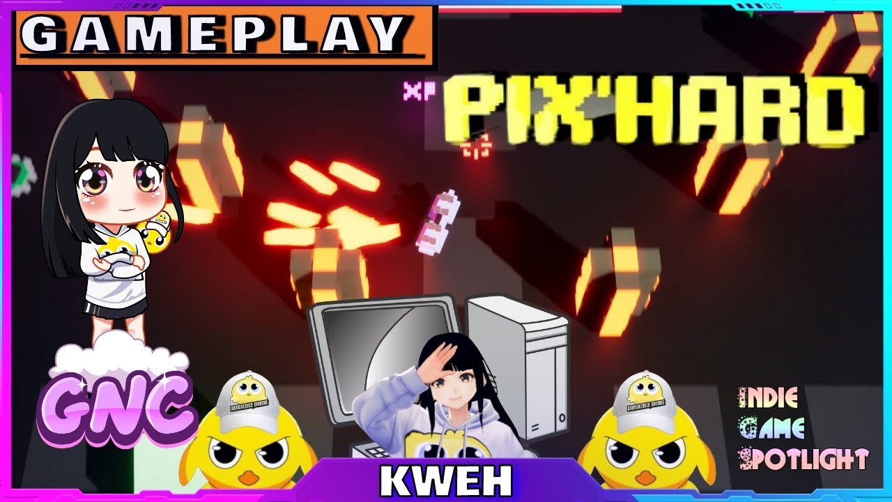 Pix'Hard | GAMEPLAY | PC | Indie Game Spotlight - YouTube