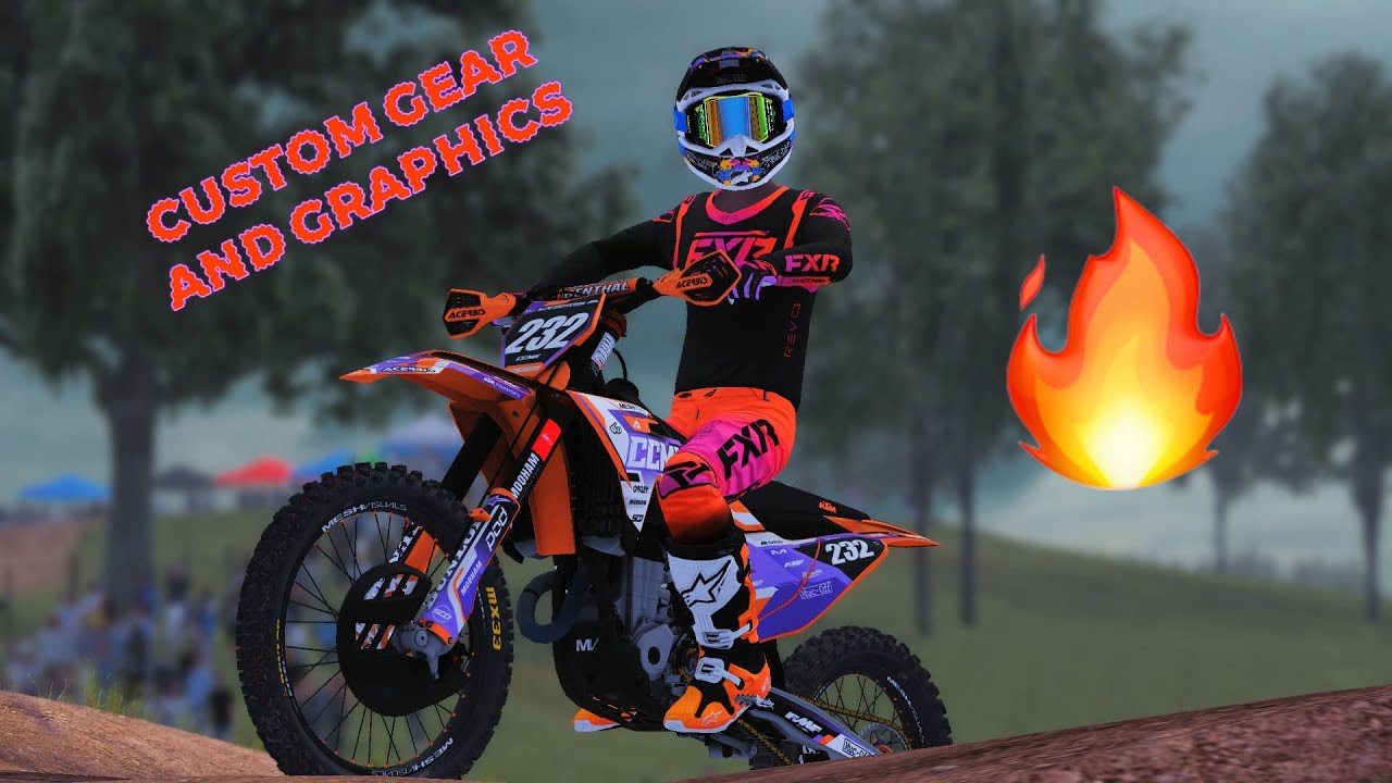 RACING ON PRO MX TRACK | MX BIKES - YouTube